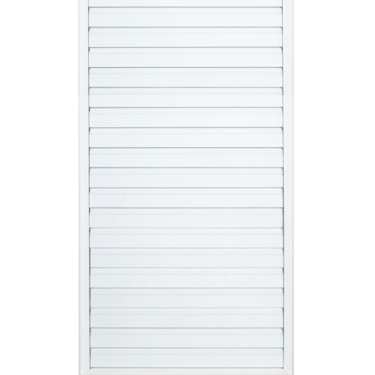 Ventana de Lama 3″ en Aluminio Blanco – MG Inter / Space